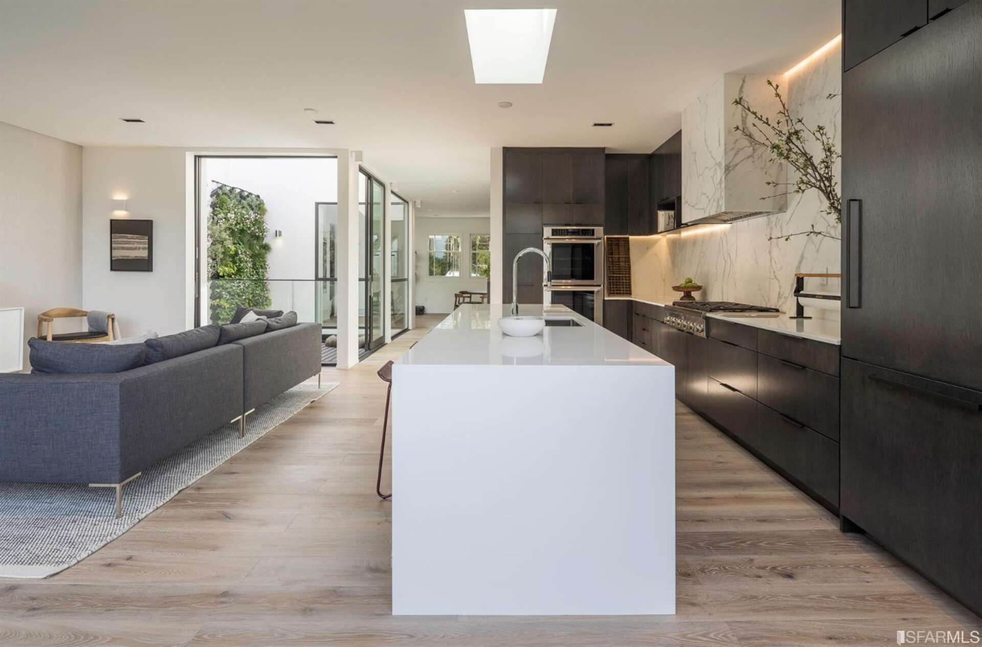 San Francisco spec house with 30-foot-tall living wall asks $4.2 million