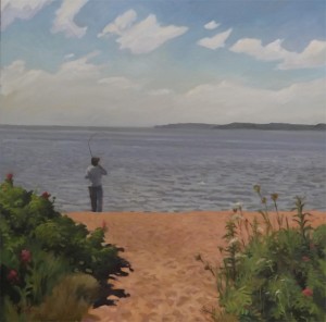 William Meddick shows art at Orange Library