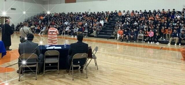 Courts in School pays visit to campus