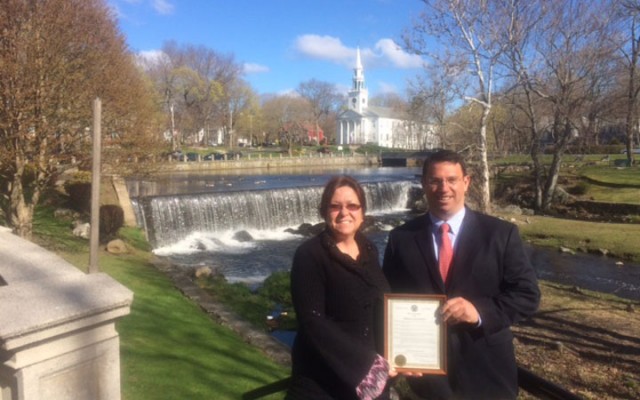 State Rep. Kim Rose supports Lung Force Campaign