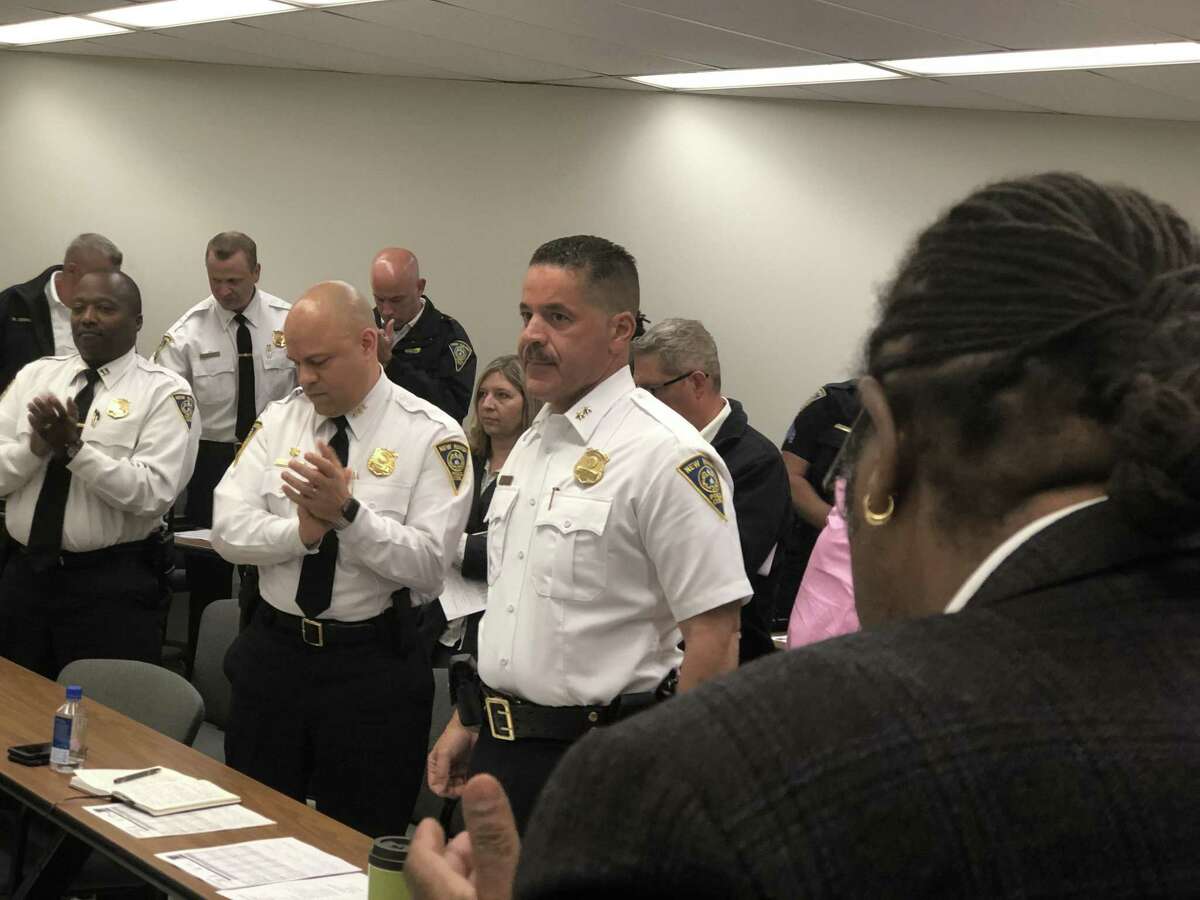 Two members of New Haven police ‘family’ retire