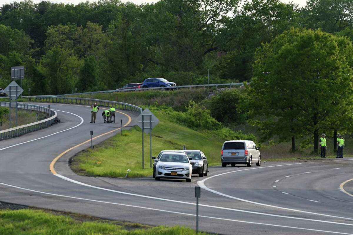 State Police investigating deadly crash at Albany interstate exit