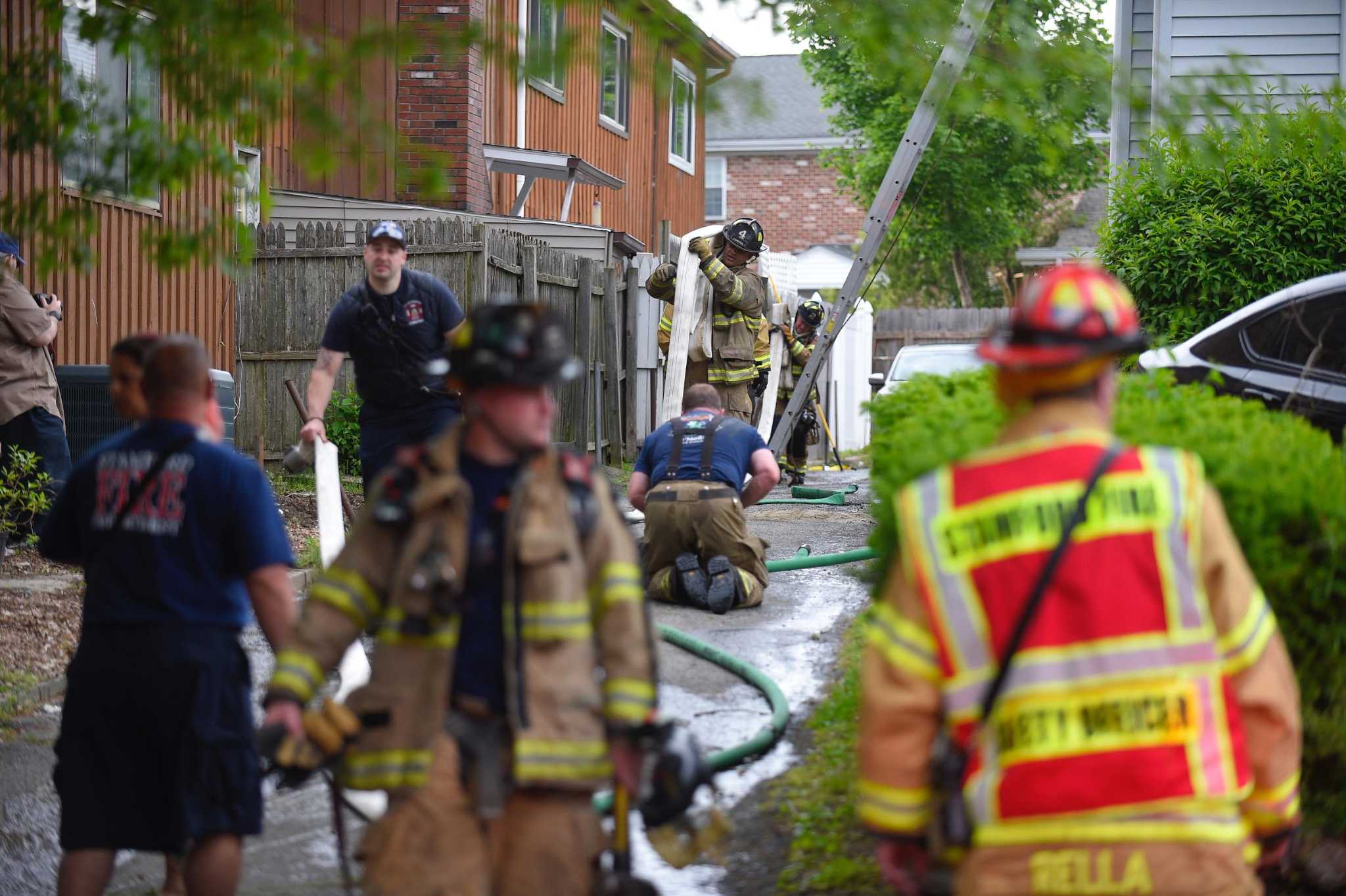 One injured in Stamford house fire