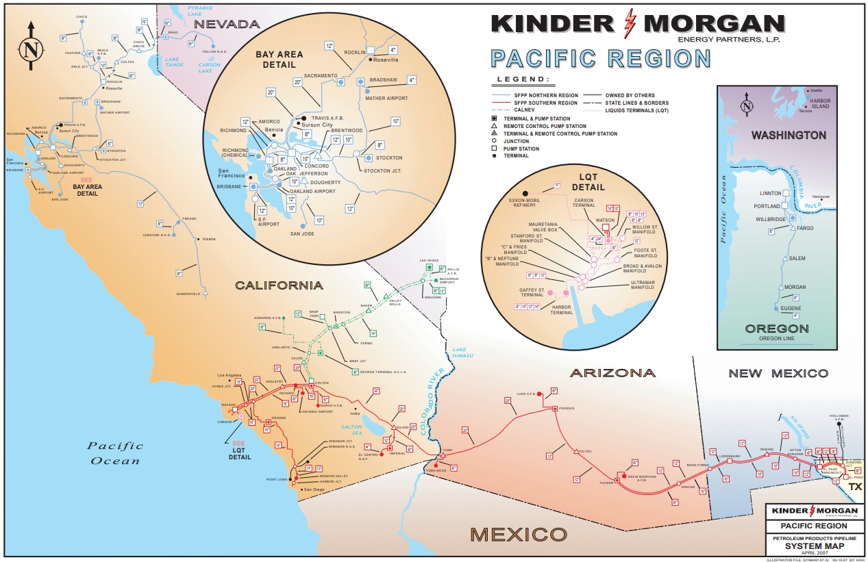 Kinder Morgan Project To Boost Fuel Exports To Mexico Kinder Morgan Project To Boost Fuel Exports To Mexico