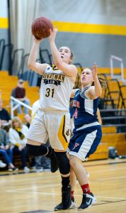 Girls basketball: Jonathan Law defeats Guilford with 3-ball