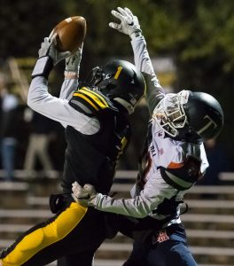 Football: Jonathan Law dominates rival on Senior Night