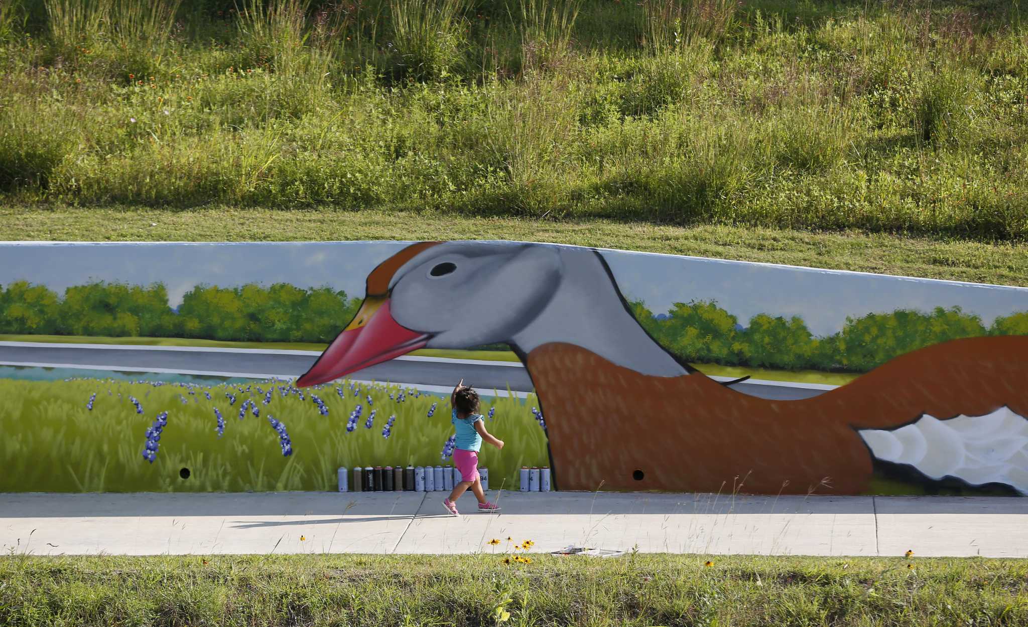 New murals debut on Houston’s Sims Bayou Trail