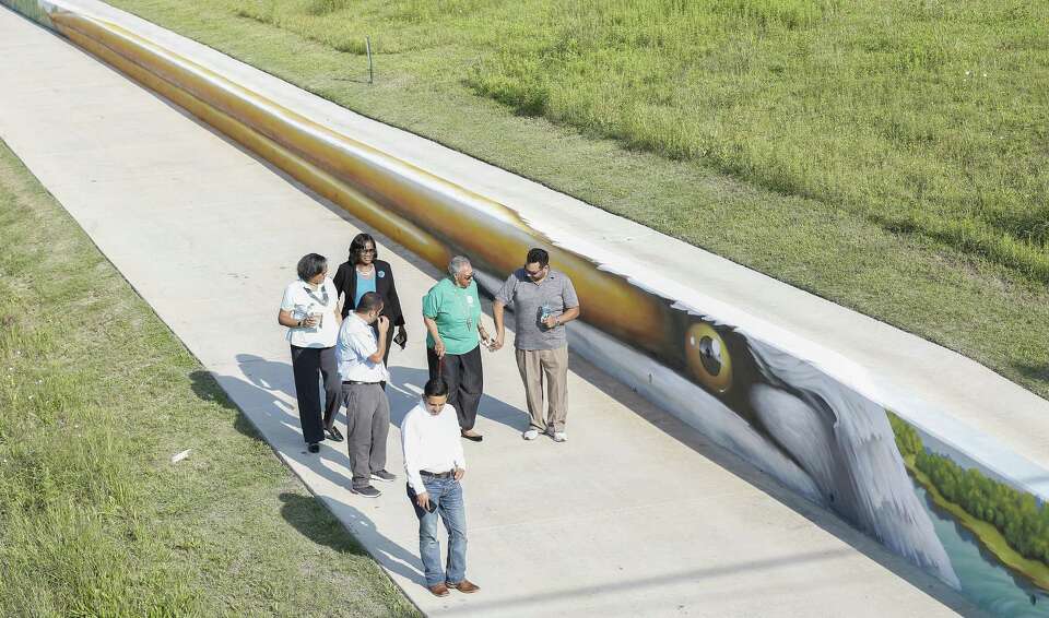 New murals debut on Houston’s Sims Bayou Trail