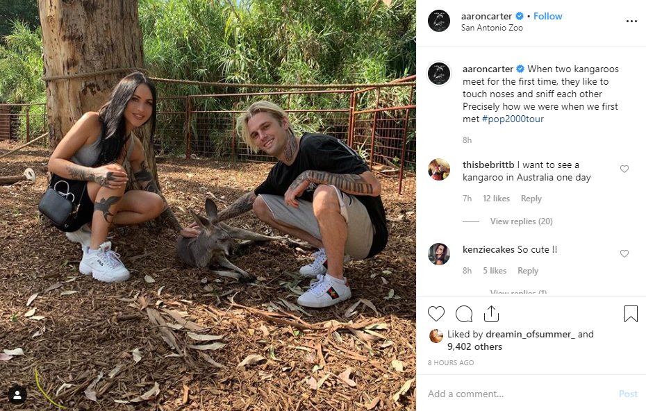 Aaron Carter, O-Town take San Antonio Zoo by storm