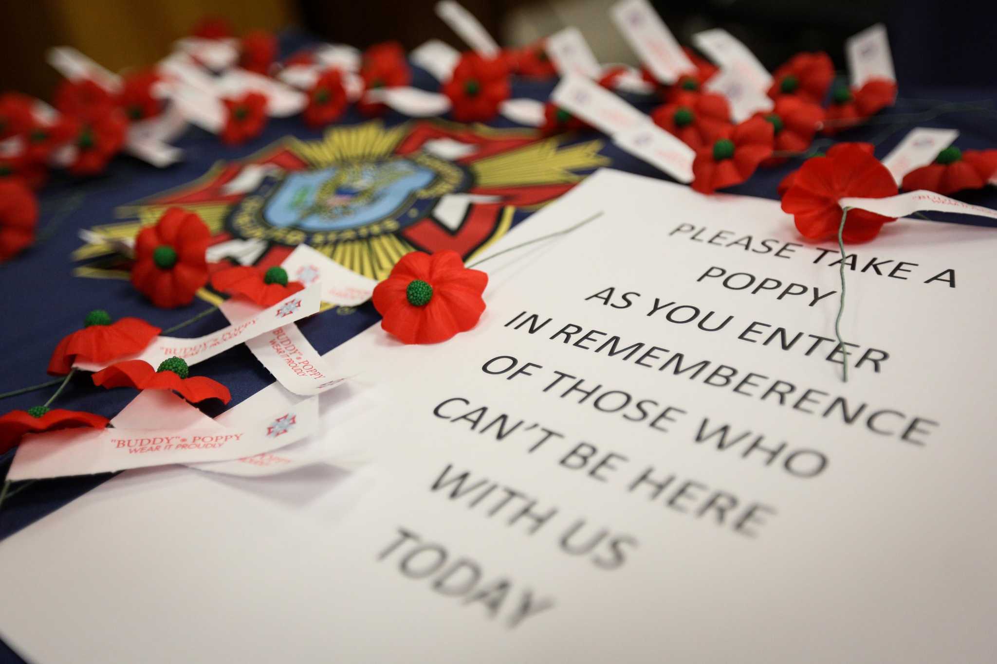 American Legion plans red poppy event Saturday at Willis Kroger