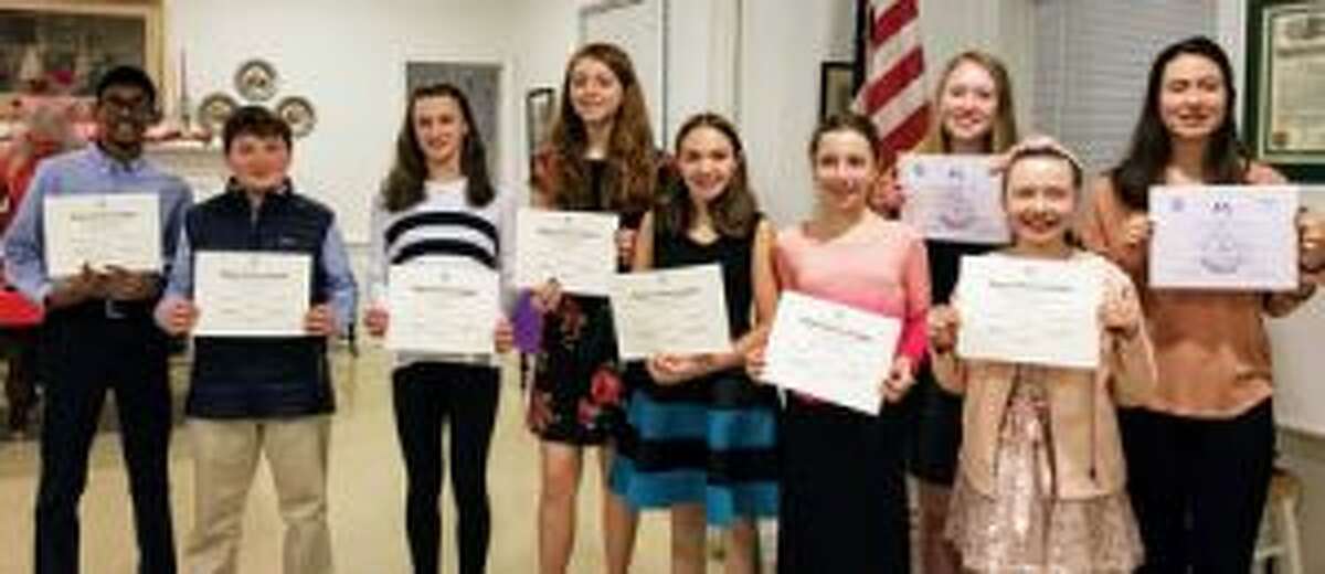 DAR honors history contest winners