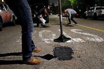 Oakland’s Pothole Vigilantes address gaping problem, one road crater at ...
