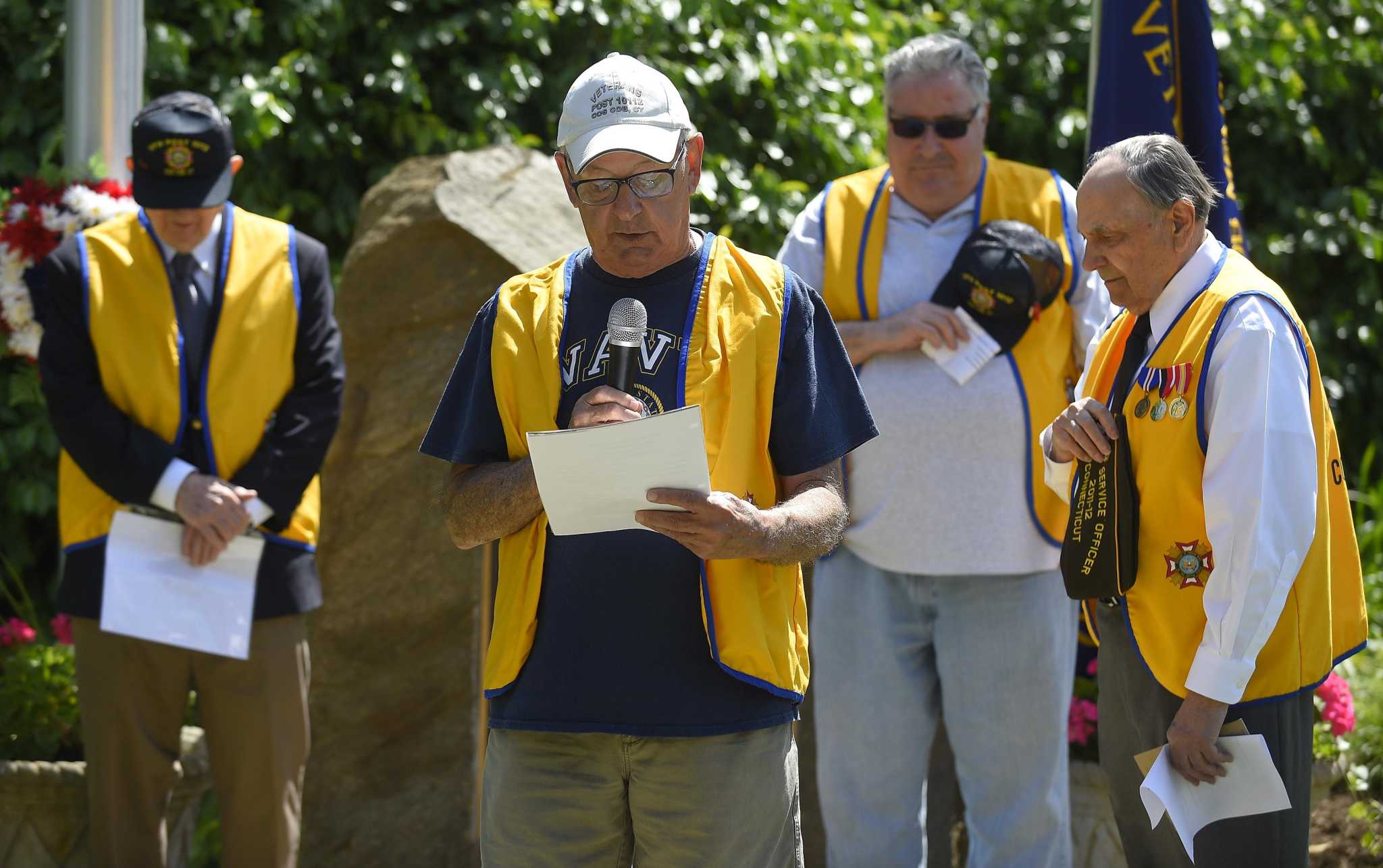 Cos Cob ceremony honors veterans ‘rarely spoken of’