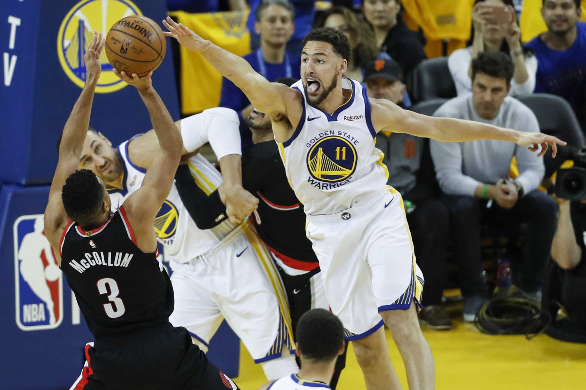 Warriors’ Klay Thompson relishes defensive challenges on road to Finals