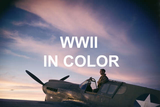 Time & Life: Rare color photos from WWII
