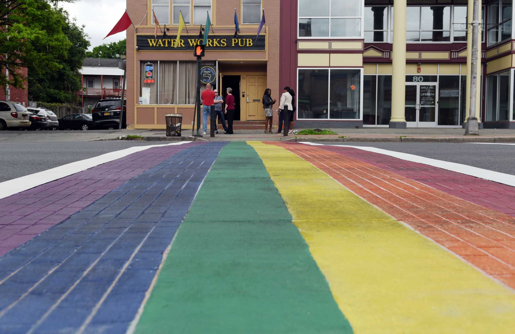 Photos: Pride lines the street to usher in festival
