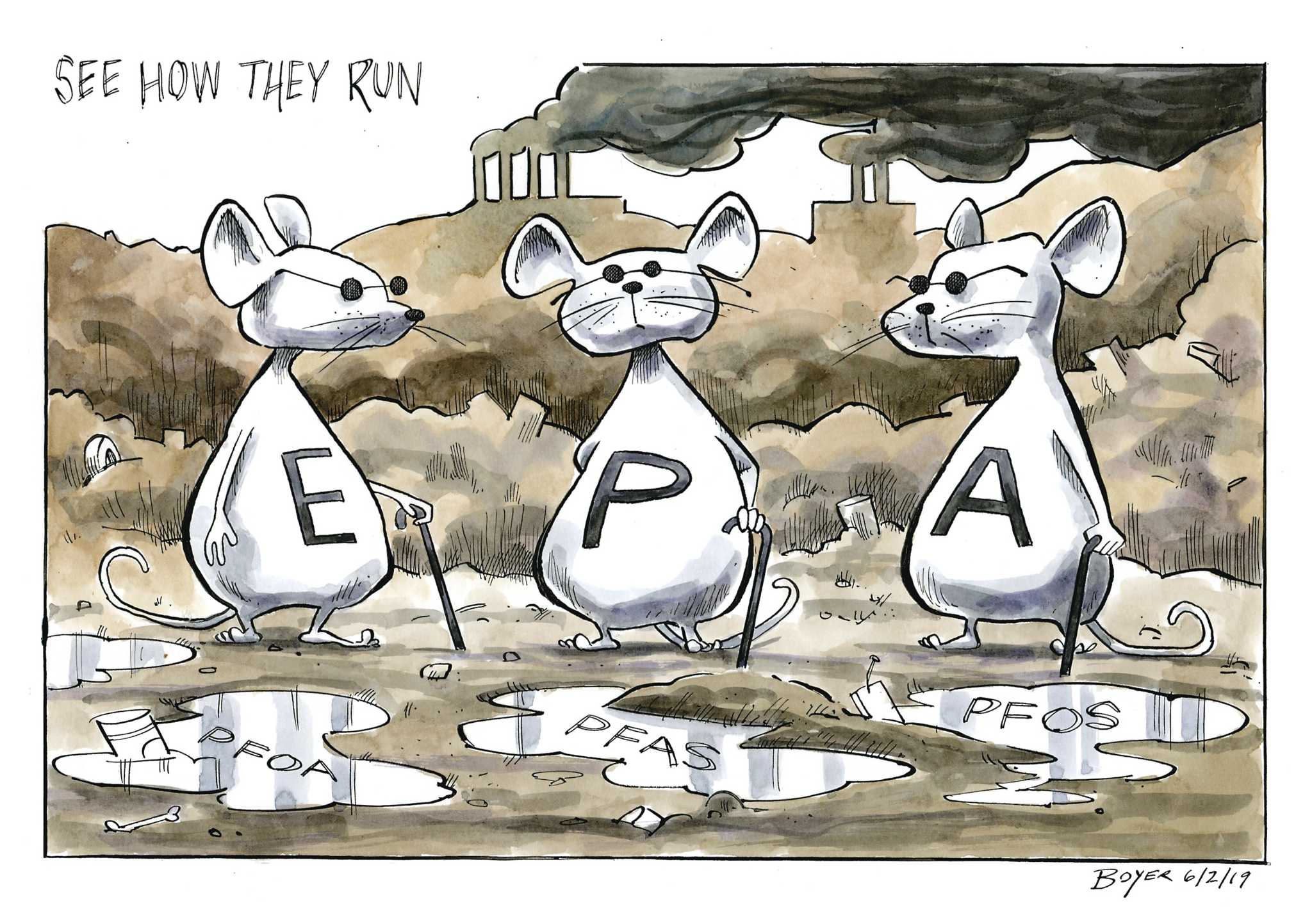 Inadequate action on PFAS