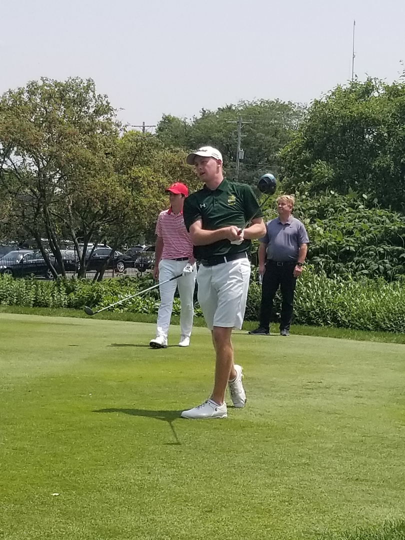 Ex-MC golfer Bruce wins Barbasol Shootout