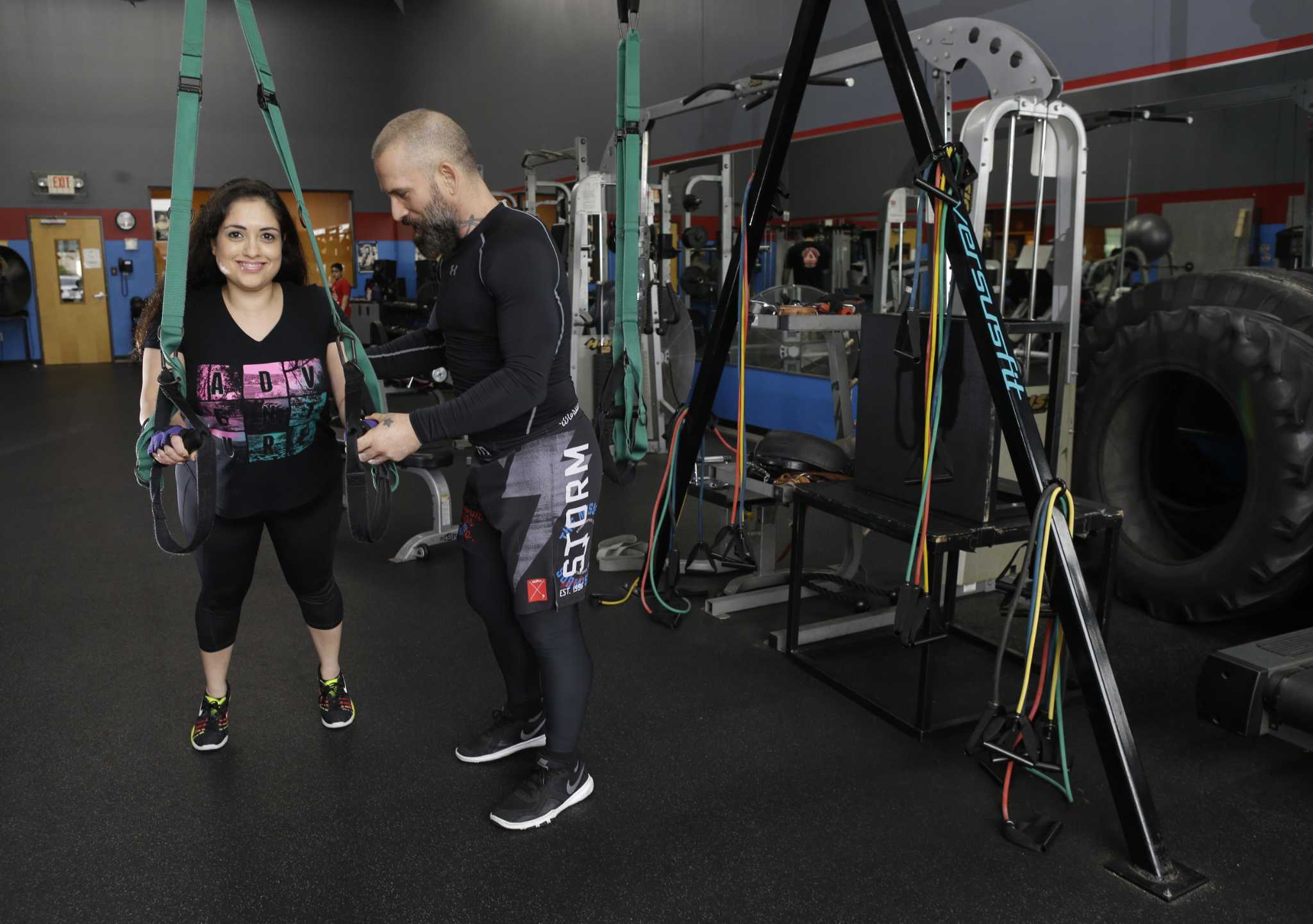 Transformation: Son’s workout inspires Katy teacher to sign up for boot ...