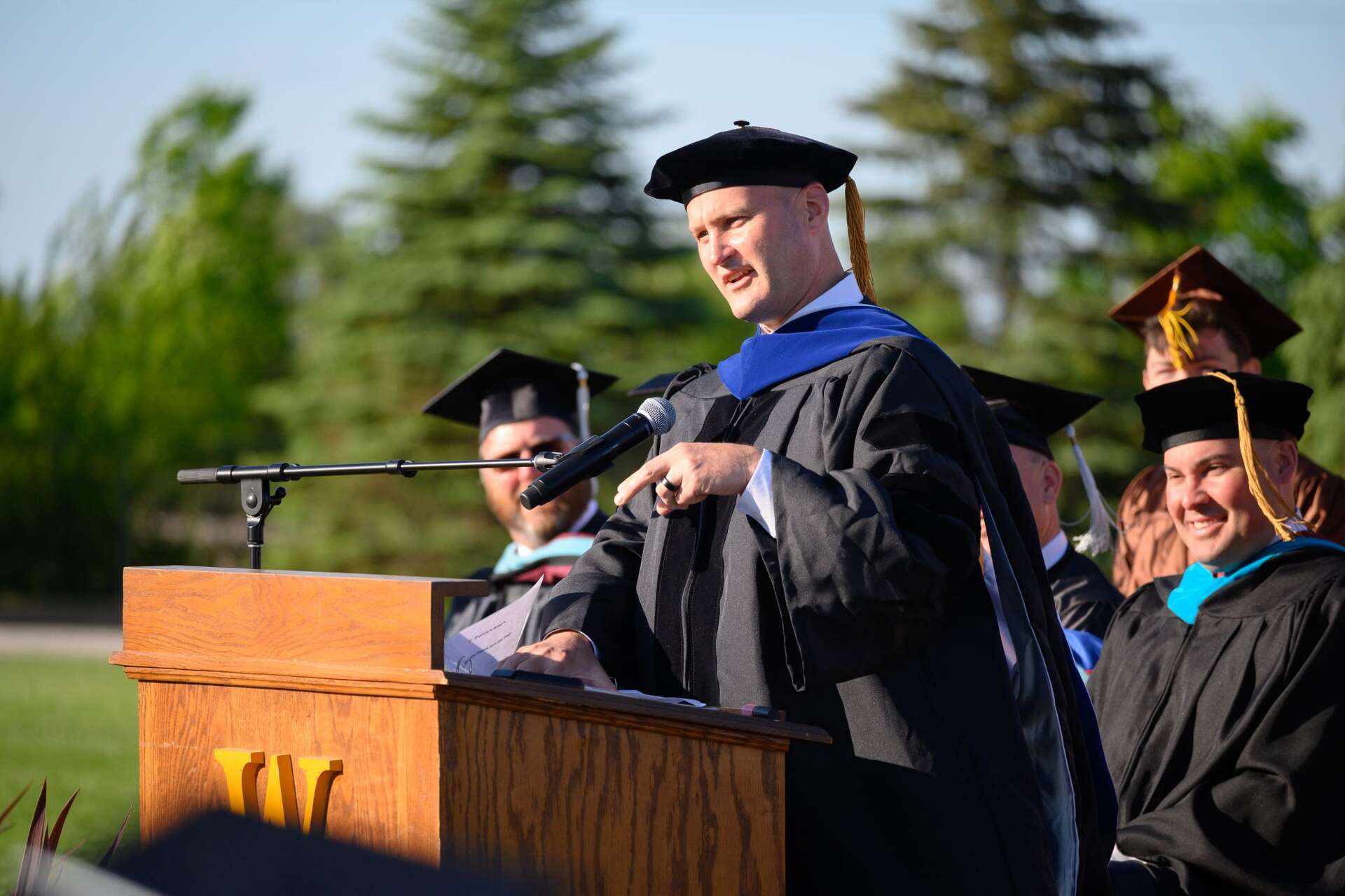 Michael Sharrow is Bay City Public Schools interim superintendent