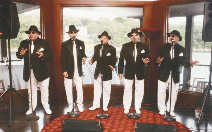 Yesteryear performs at the Town Hall gazebo Tuesday, July 12