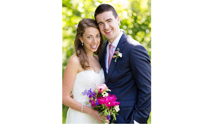 Keith Hofmann and Rachel Lieber married in July