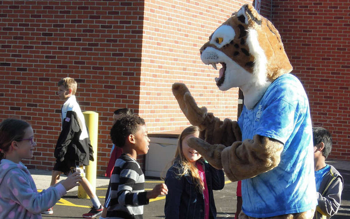 Booth Hill School students walk a mile