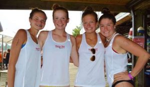 Trumbull quartet second in Swim Across the Sound