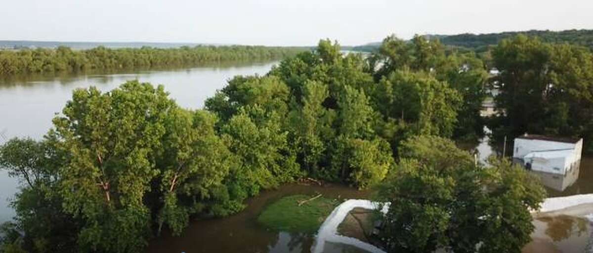 Joe Page Bridge in Hardin closes after Nutwood Levee in Calhoun County ...