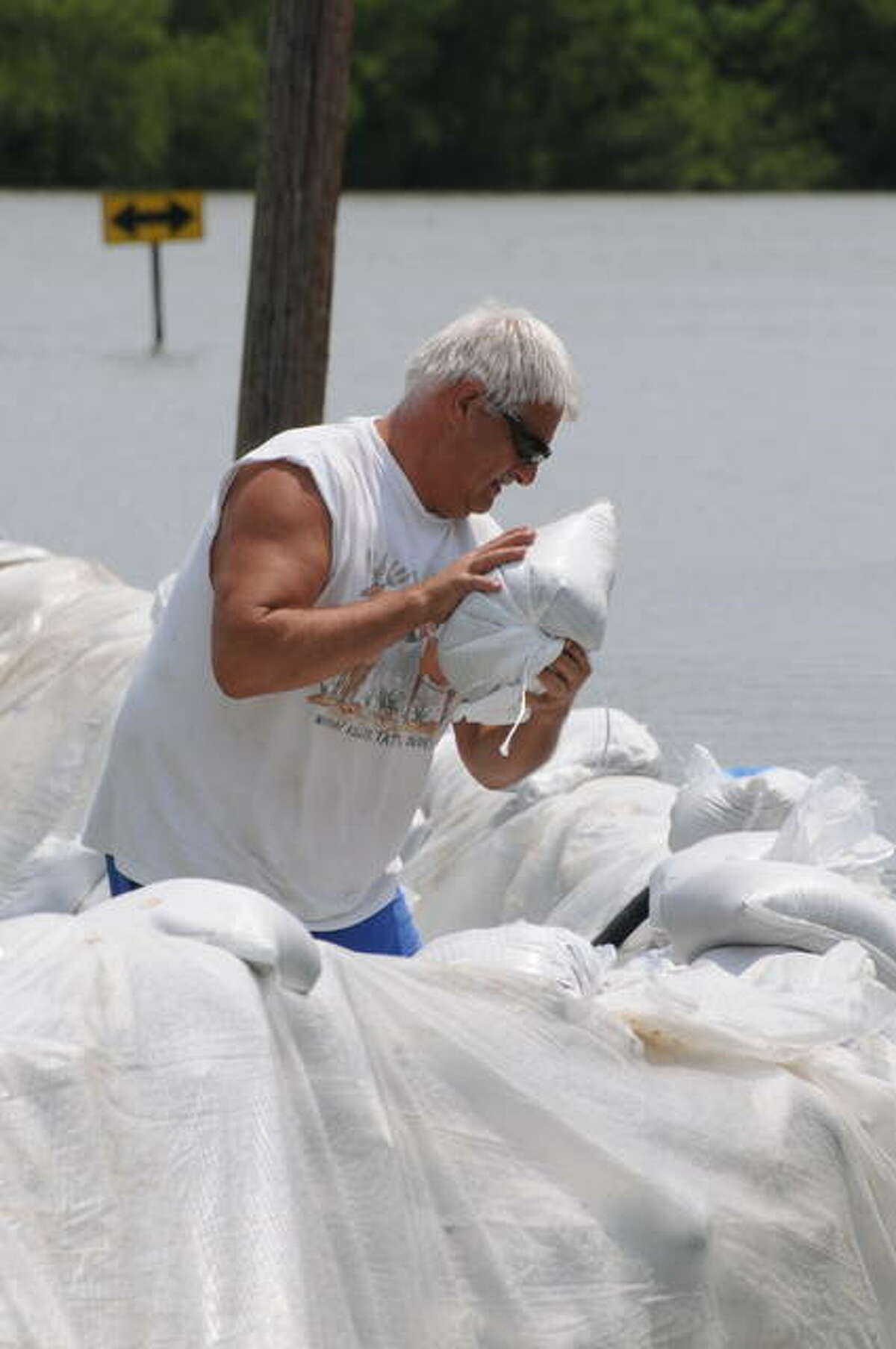 Joe Page Bridge in Hardin closes after Nutwood Levee in Calhoun County ...