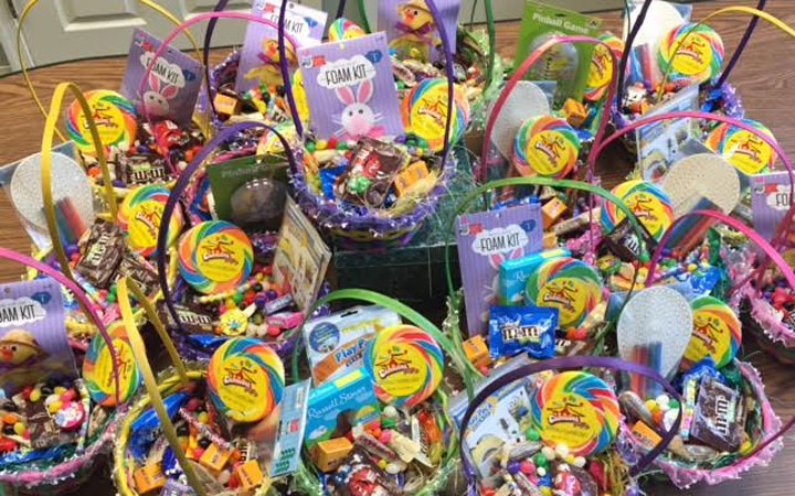 Twenty Easter baskets donated to Trumbull Social Services