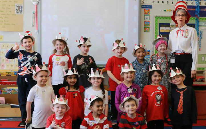 Jane Ryan students celebrate the life of Dr. Seuss