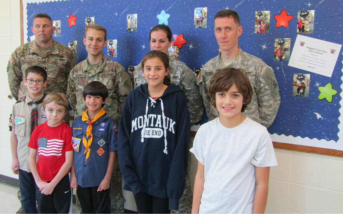 Middlebrook Elementary School honors Veterans in school assembly