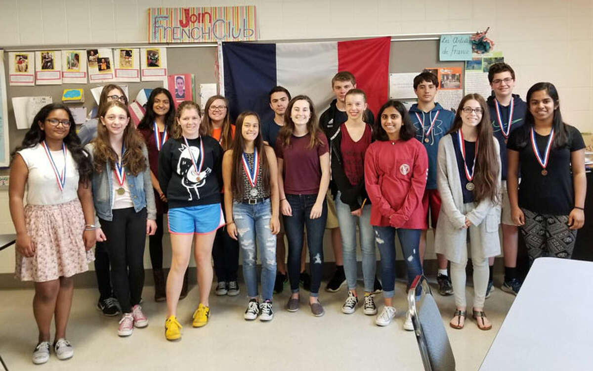 Students awarded medals at National French Contest