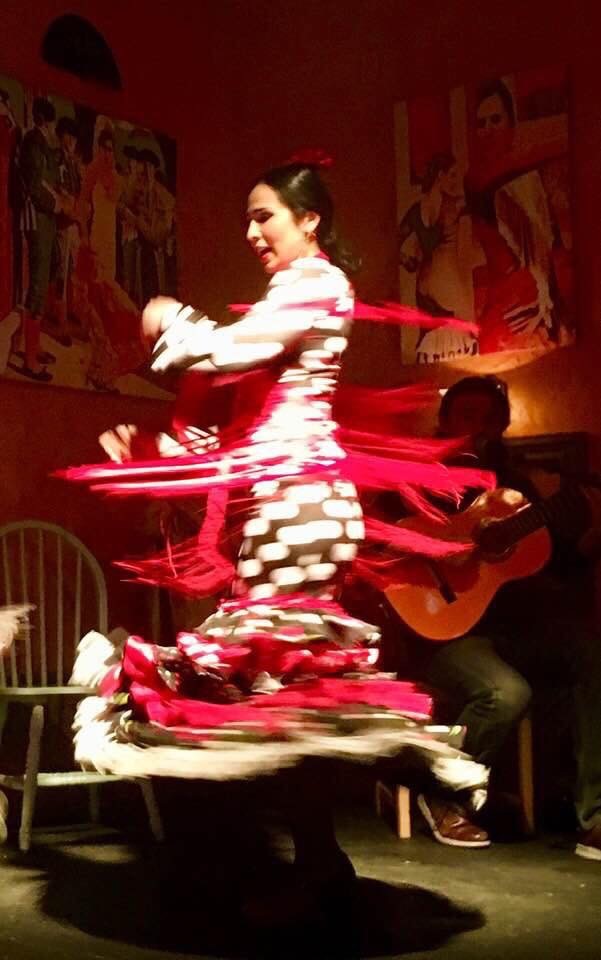 Flamenco dancing at library April 30