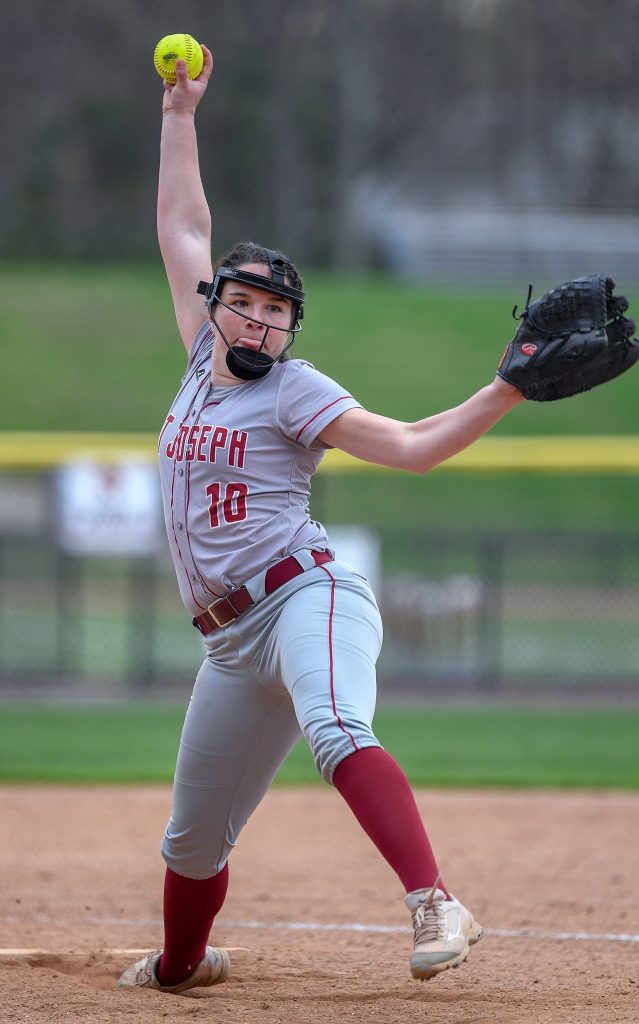 Softball: St. Joseph wins long-awaited game with Cheshire