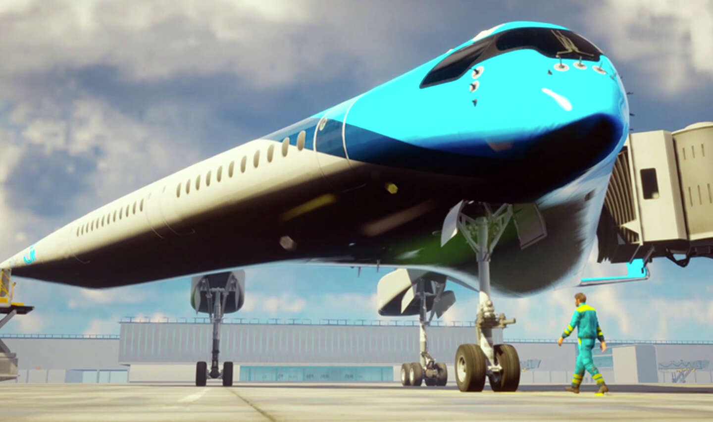 Is this Flying-V the future of flight?
