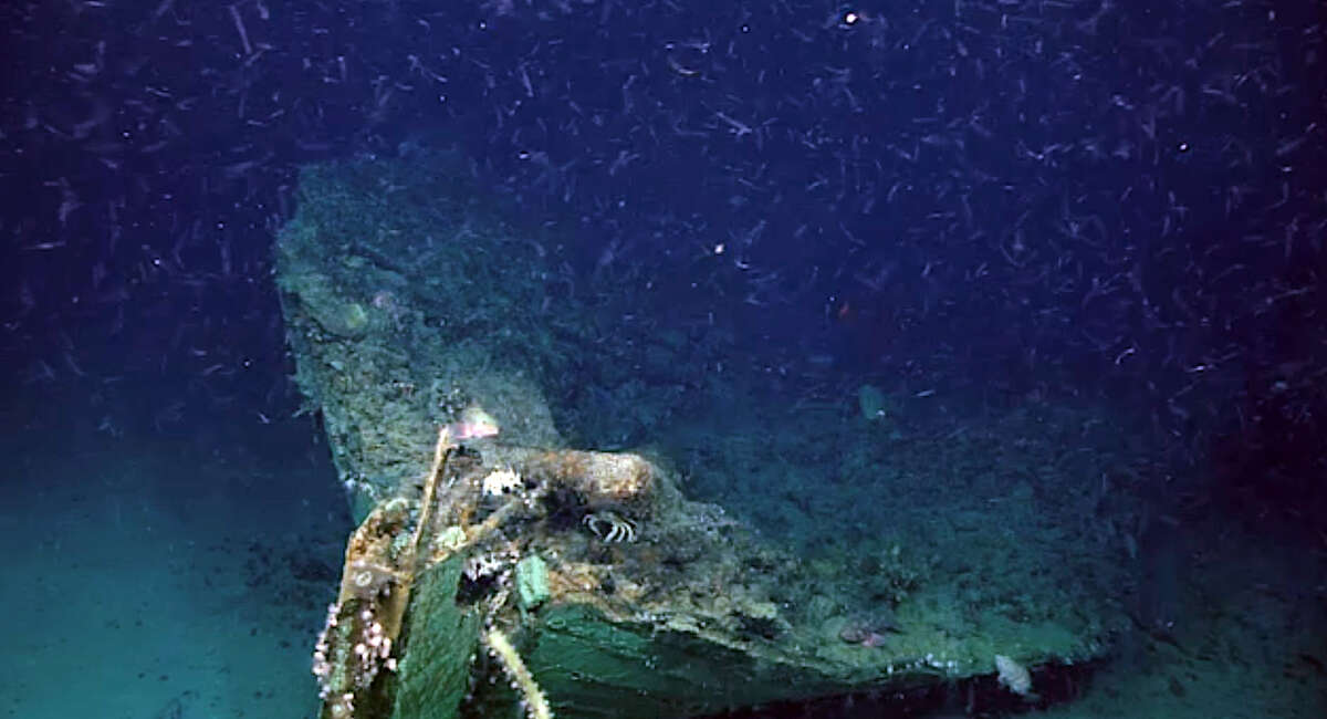 NOAA Ship Okeanos Explorer discovers unexpected shipwreck in Gulf of Mexico