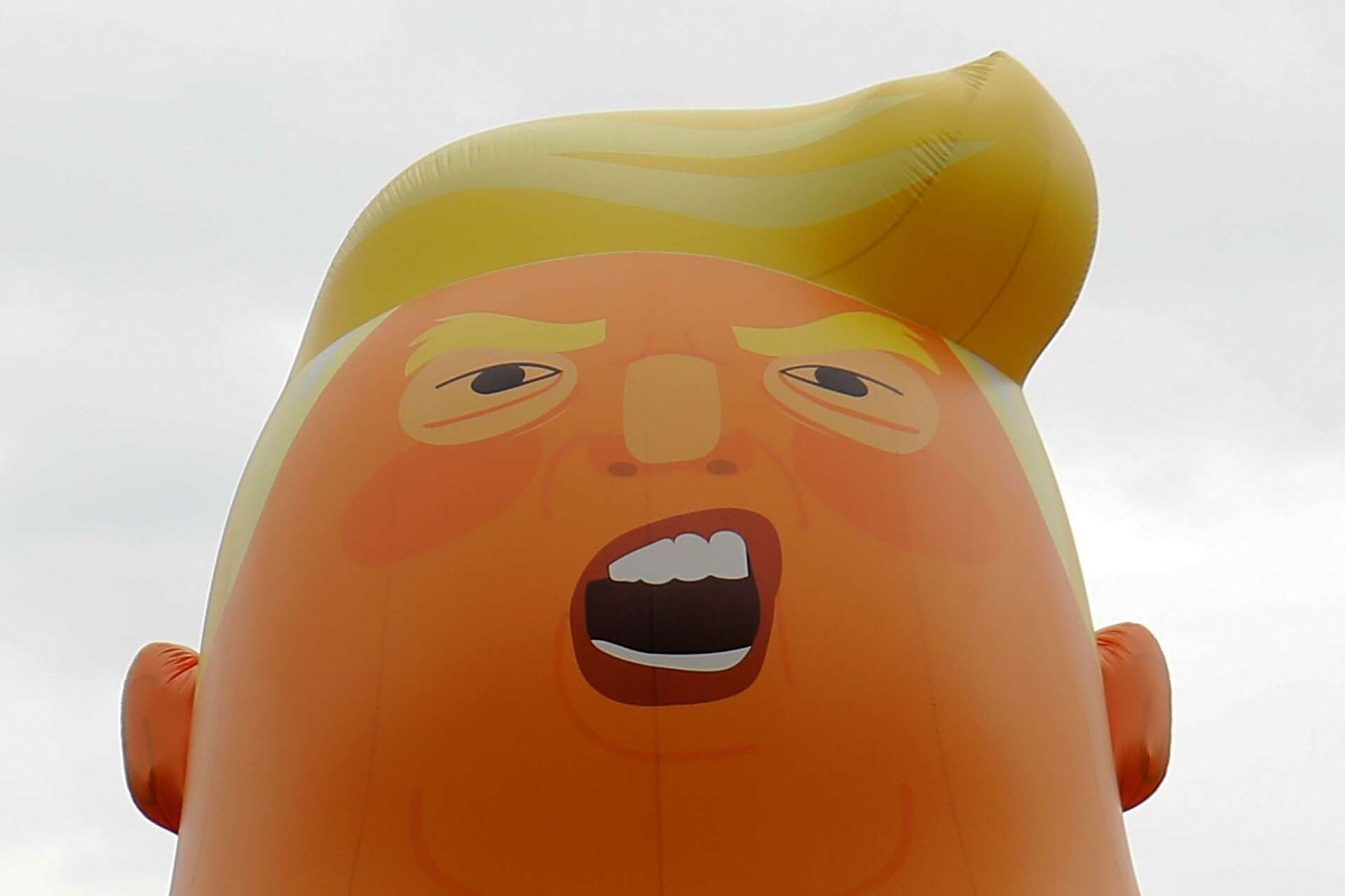 A massive 'Baby Trump' balloon may fly over Atherton during Trump's Bay ...