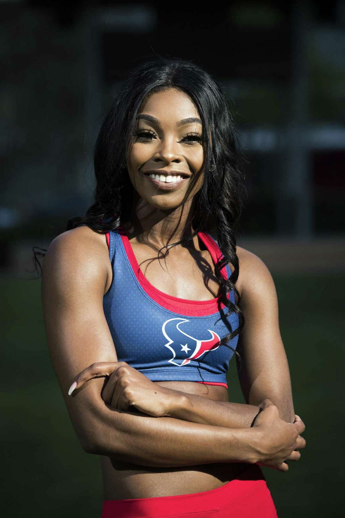 Texans cheerleaders have rigorous routines to stay fit for the field