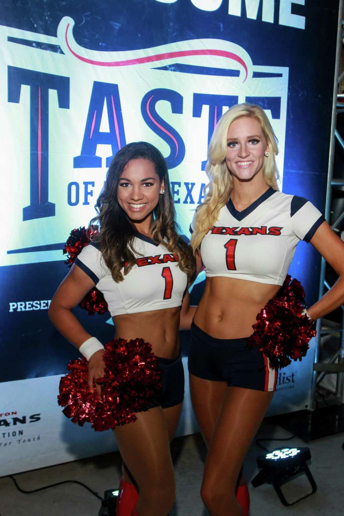 Texans cheerleaders have rigorous routines to stay fit for the field