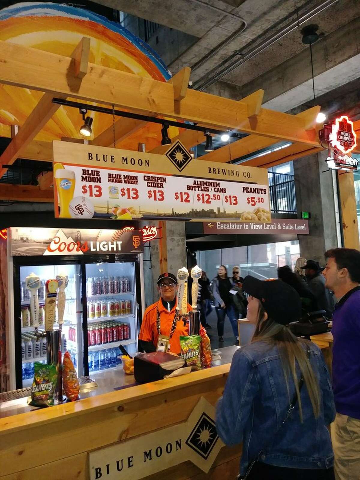 This map of Oracle Park will guide you to the cheapest booze inside the ...