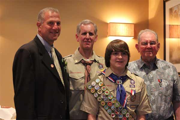 Third generation Eagle Scout gets congrats from the Obamas