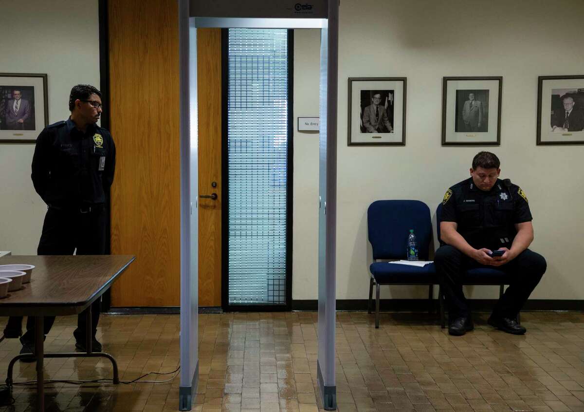 Security protocols vary at government buildings in cities, suburbs