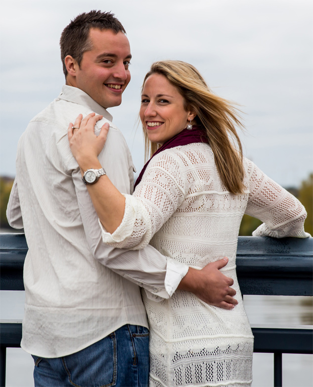 James Capinera and Tracy Carr are engaged