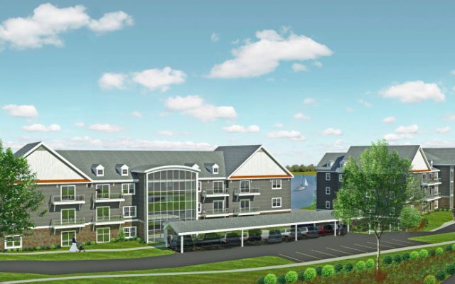 Beacon Point Marine apartment complex, downsized