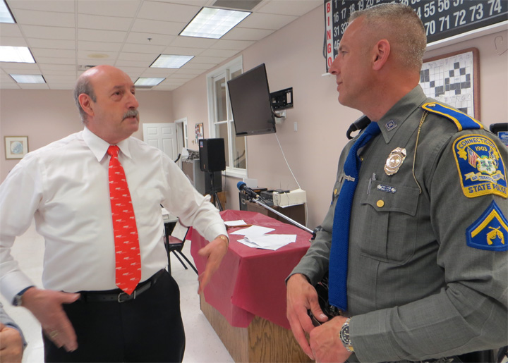 Shelton seniors gain insight into the world of the State Police