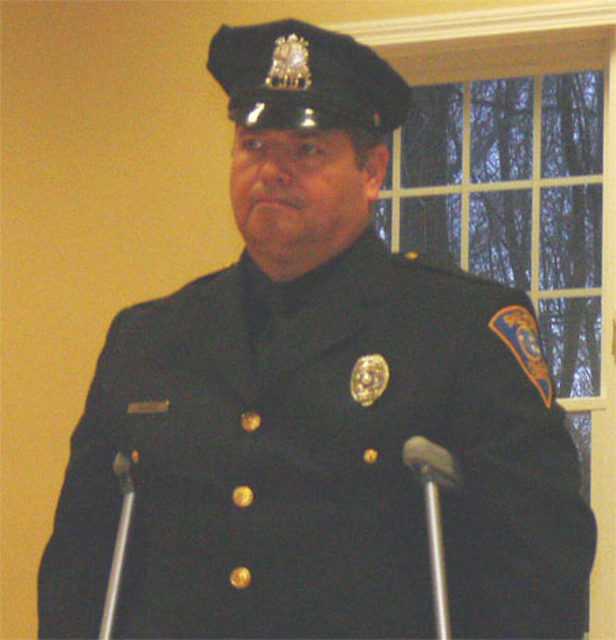 Two Shelton police officers honored for capture, arrest of armed robber