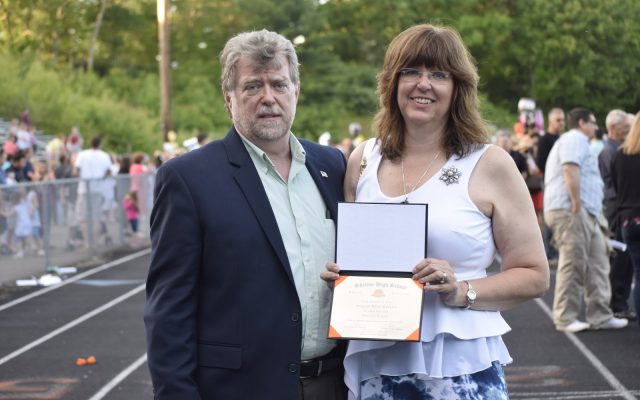 Conklin family receives honorary diploma