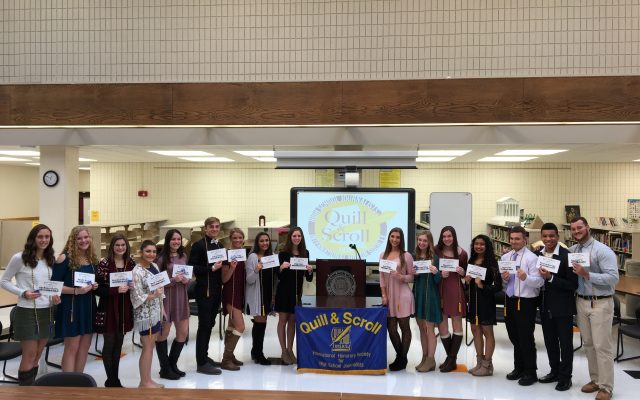 SHS inducts students to honors society